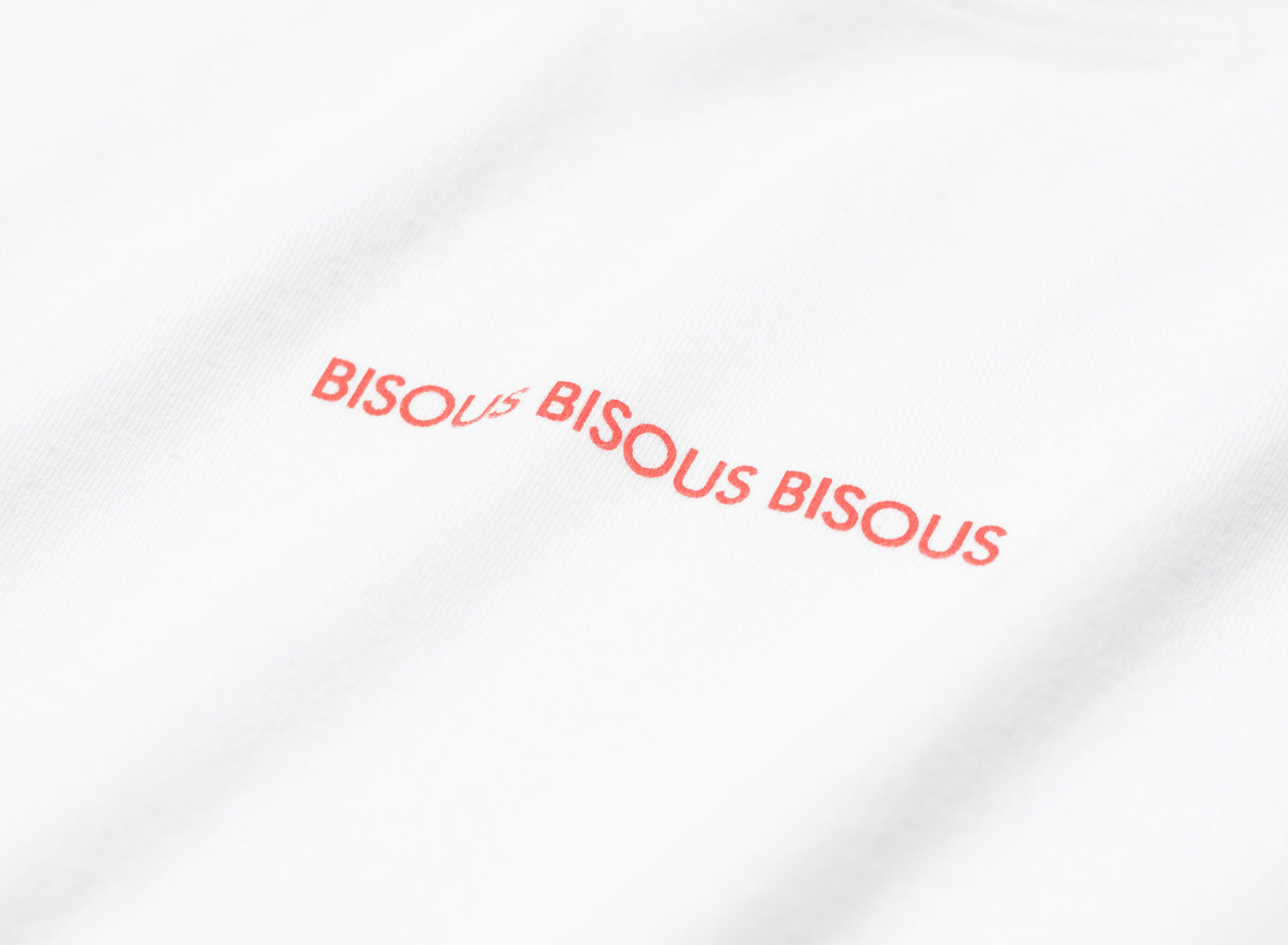 bisous skateboards bisous bisous bisous tshirt white 60 00 livraison offerte à partir de 100 ...