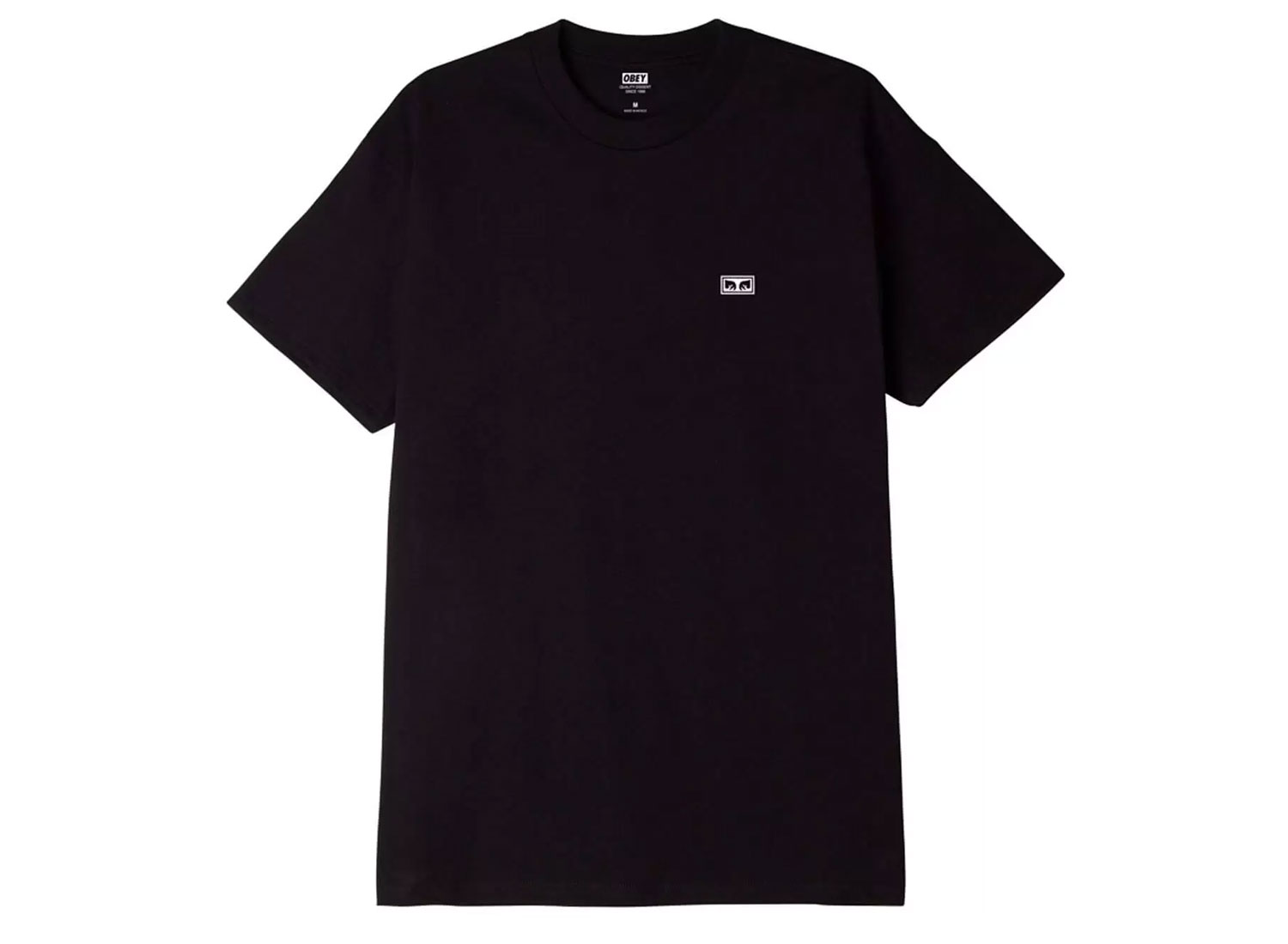 obey eyes 3 tee black
