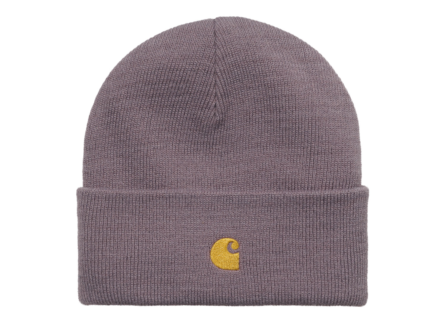 carhartt wip chase beanie misty thistle