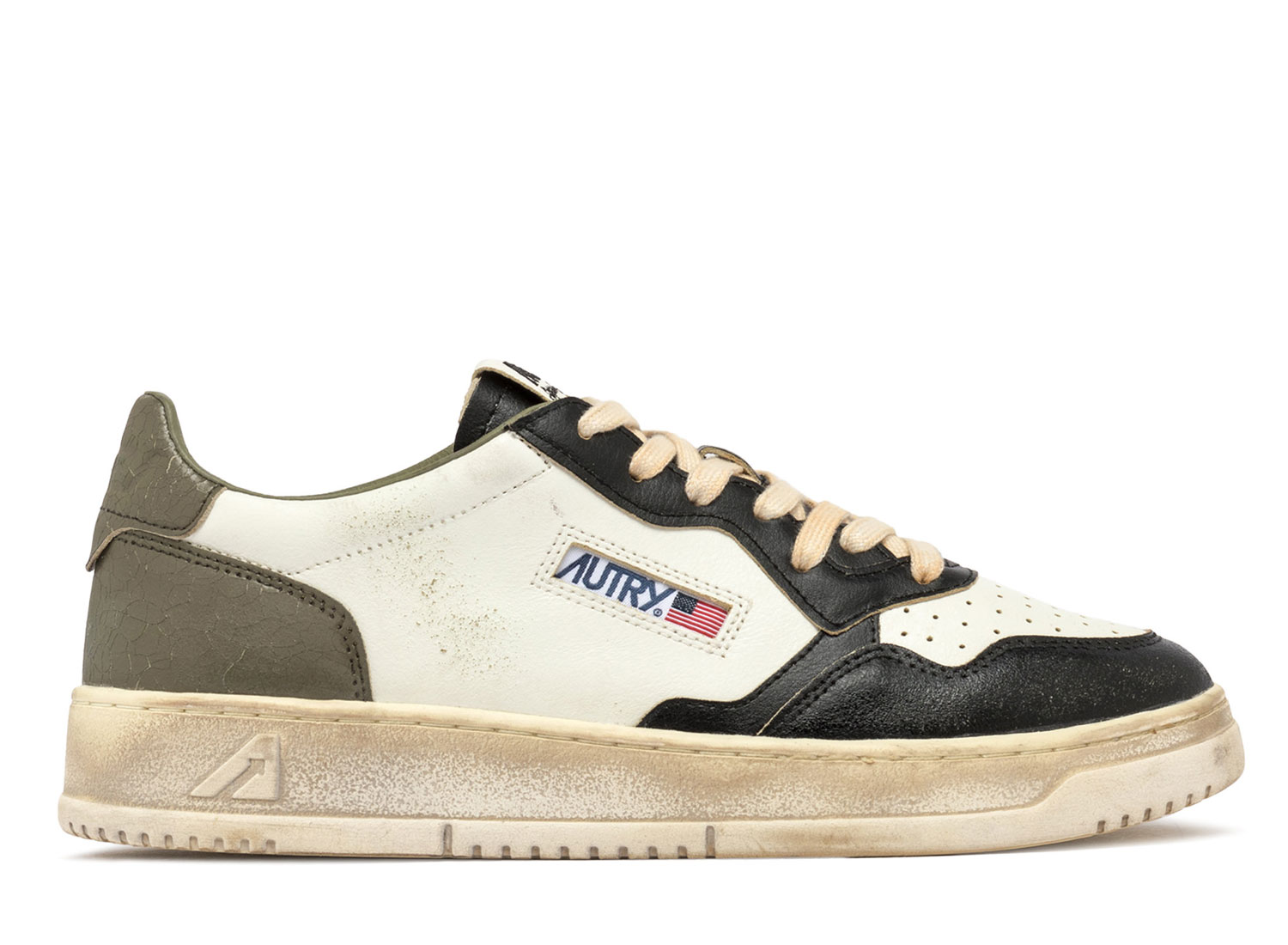 AUTRY SUPER VINTAGE SV46 LEATHER WHITE / CVGR / BLACK