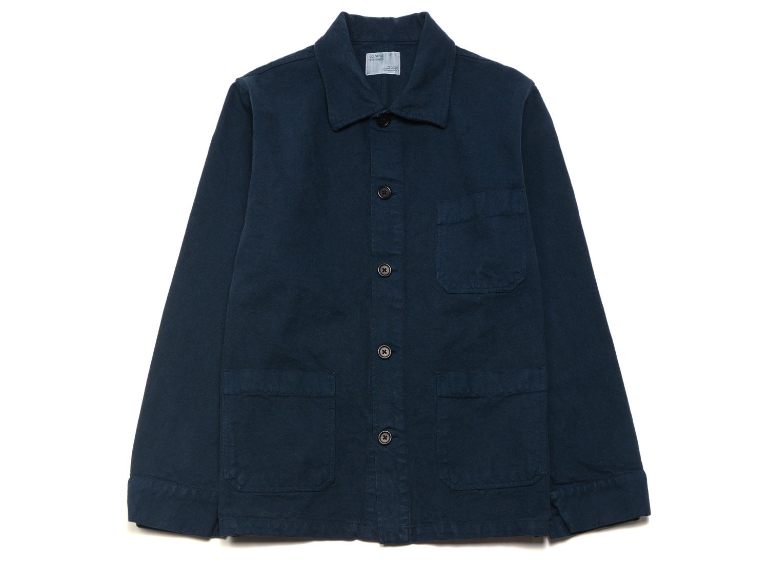 COLORFUL STANDARD ORGANIC WORKWEAR JACKET NAVY BLUE