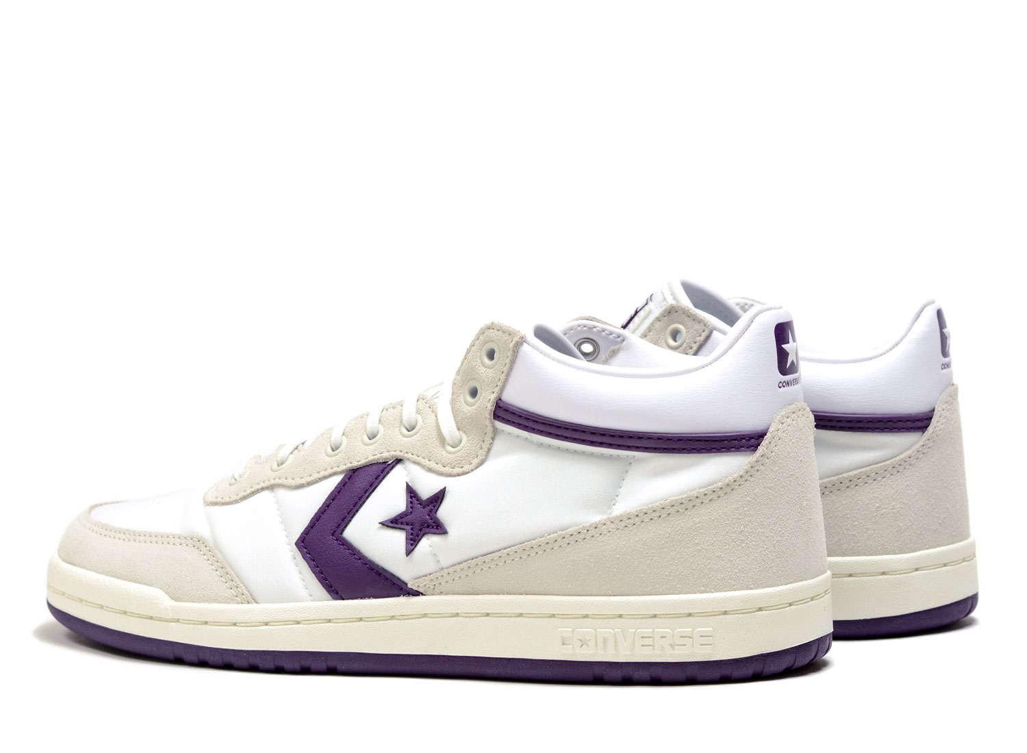 CONVERSE FASTBREAK PRO MID WHITE / VAPOROUS GRAY