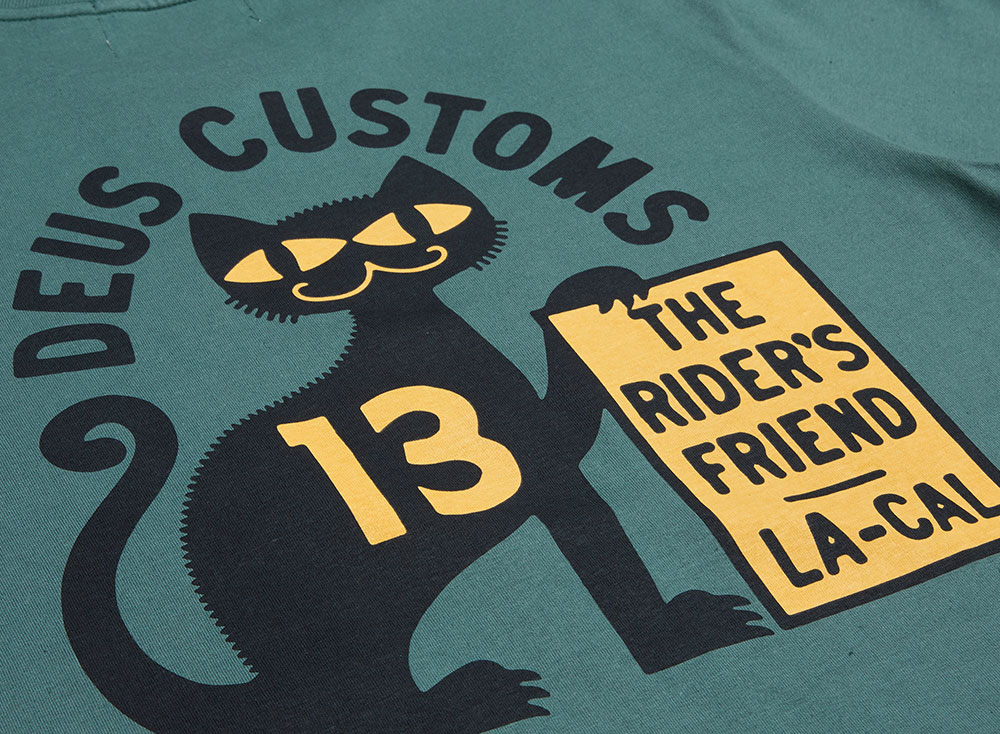 deus ex machina super stitious tee work green 26580 deus ex machina ...