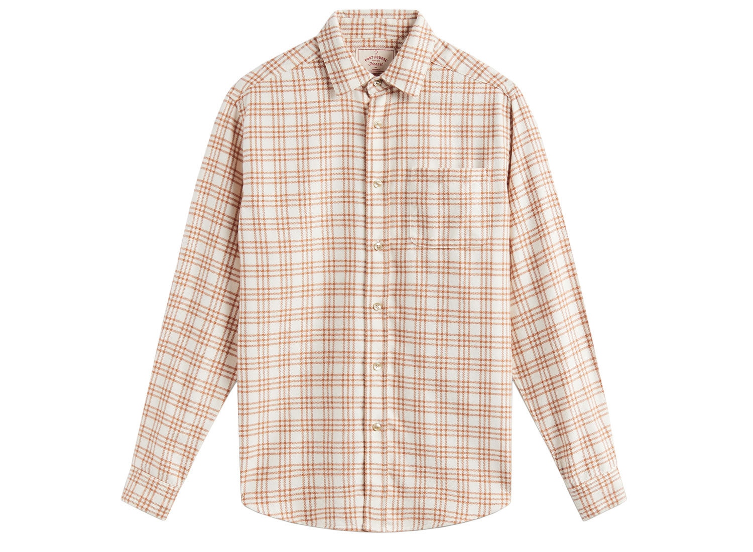 PORTUGUESE FLANNEL JAR SHIRT CLAY