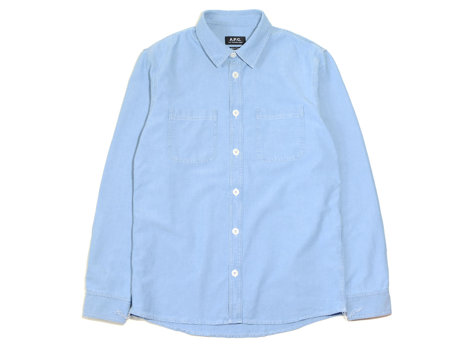 APC CHEMISE DAVID INDIGO
