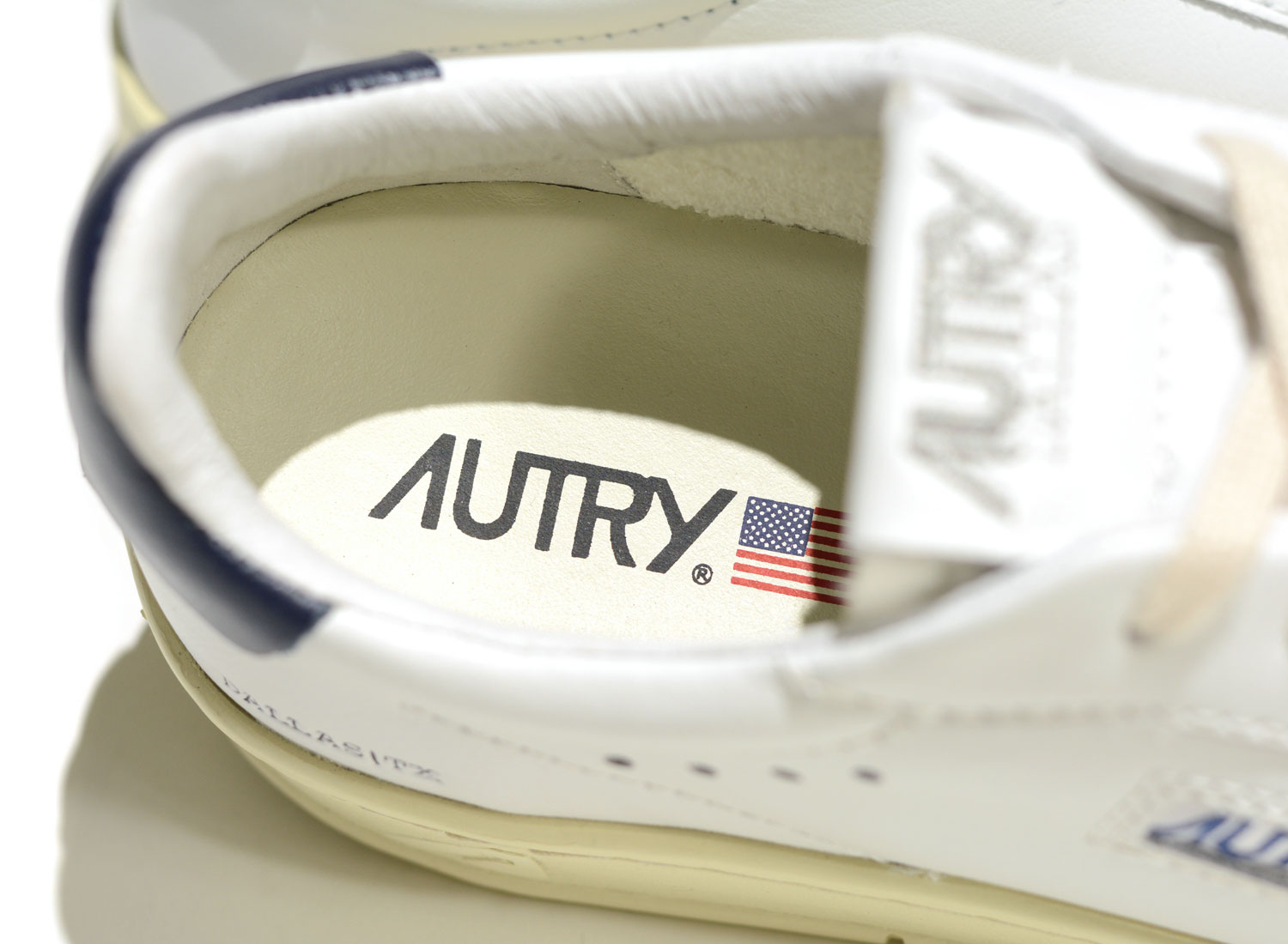 AUTRY DALLAS LOW NW05 LEATHER WHITE / SPACE