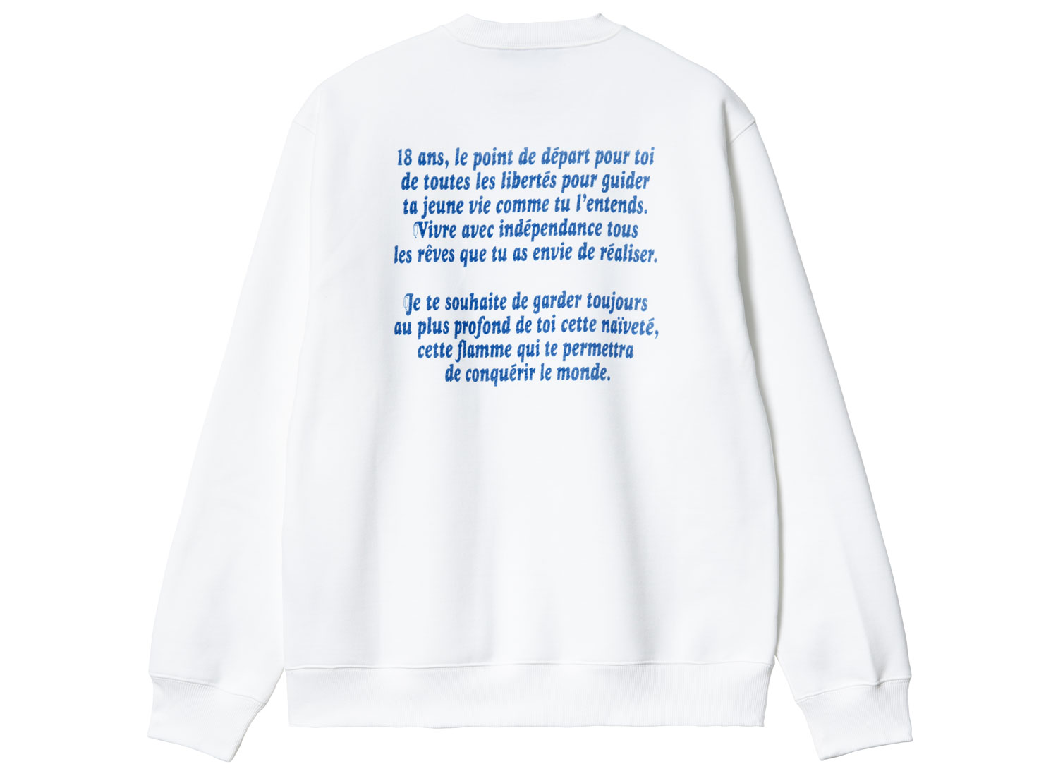 carhartt wip x ed banger sweatshirt white 22937 carhartt wip x ed ...