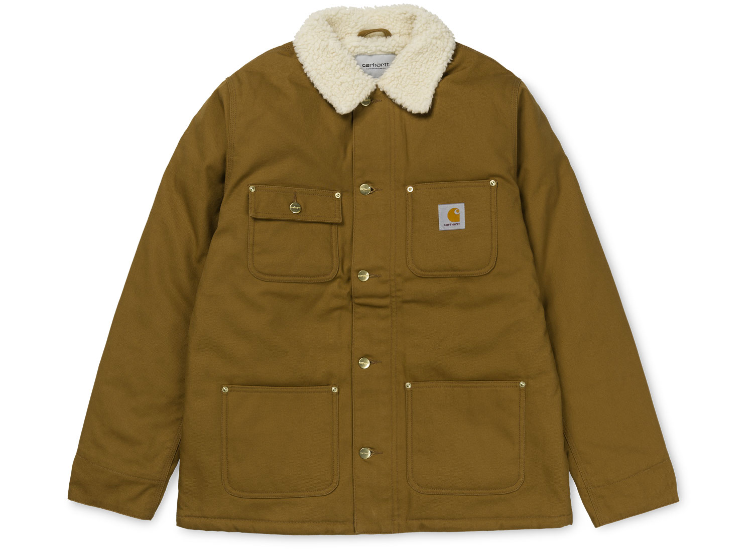 CARHARTT WIP FAIRMOUNT COAT HAMILTON BROWN