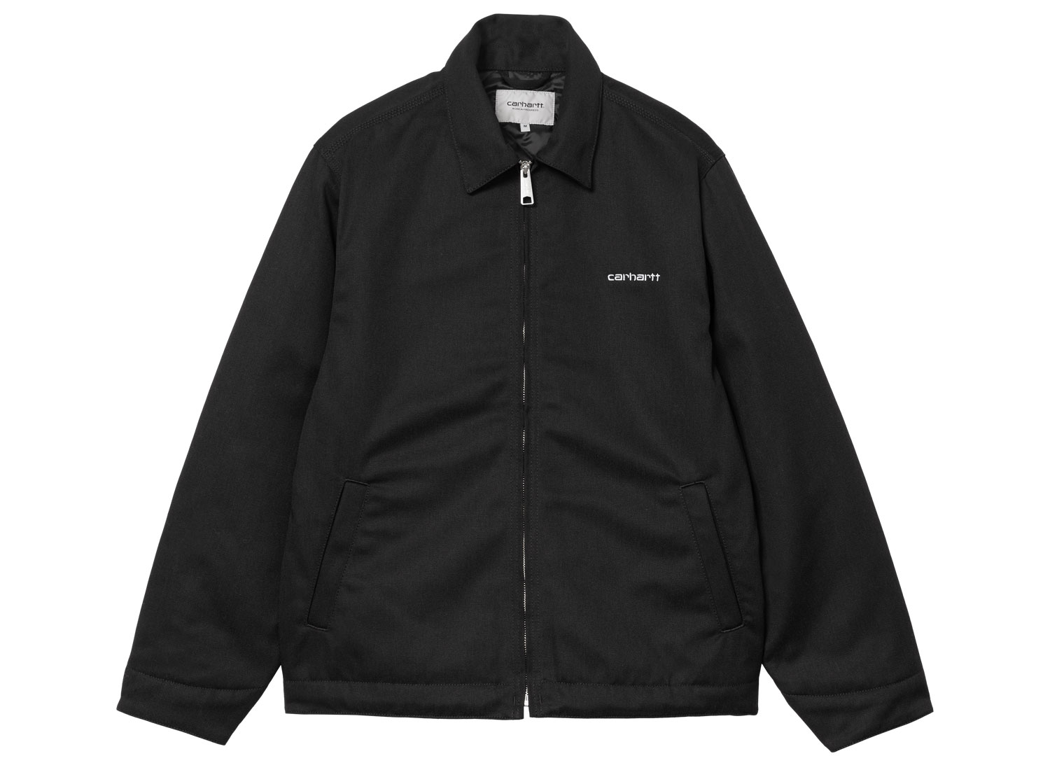Carhartt Module Script Jacket Black / White Rigid I033763