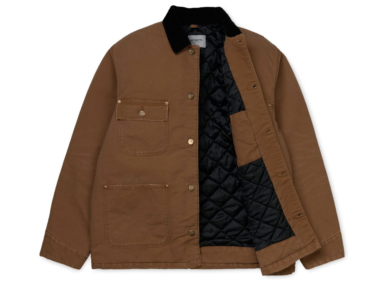 CARHARTT WIP OG CHORE COAT HAMILTON BROWN