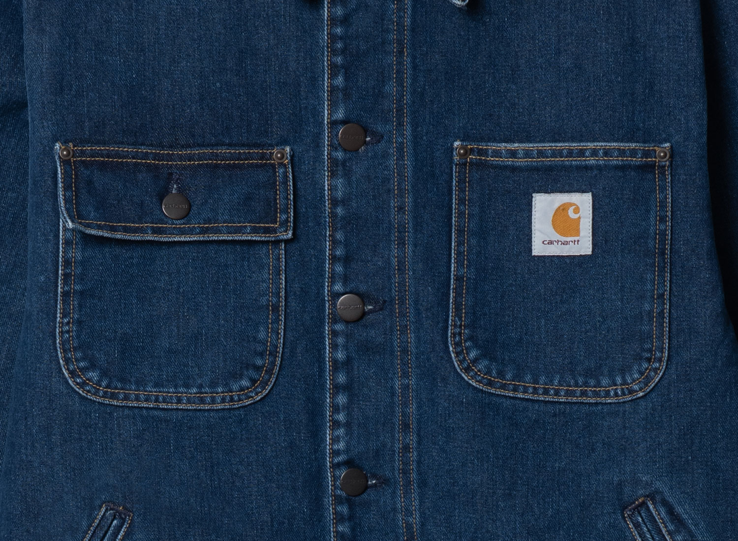 CARHARTT WIP SALEDO JACKET BLUE STONE WASHED