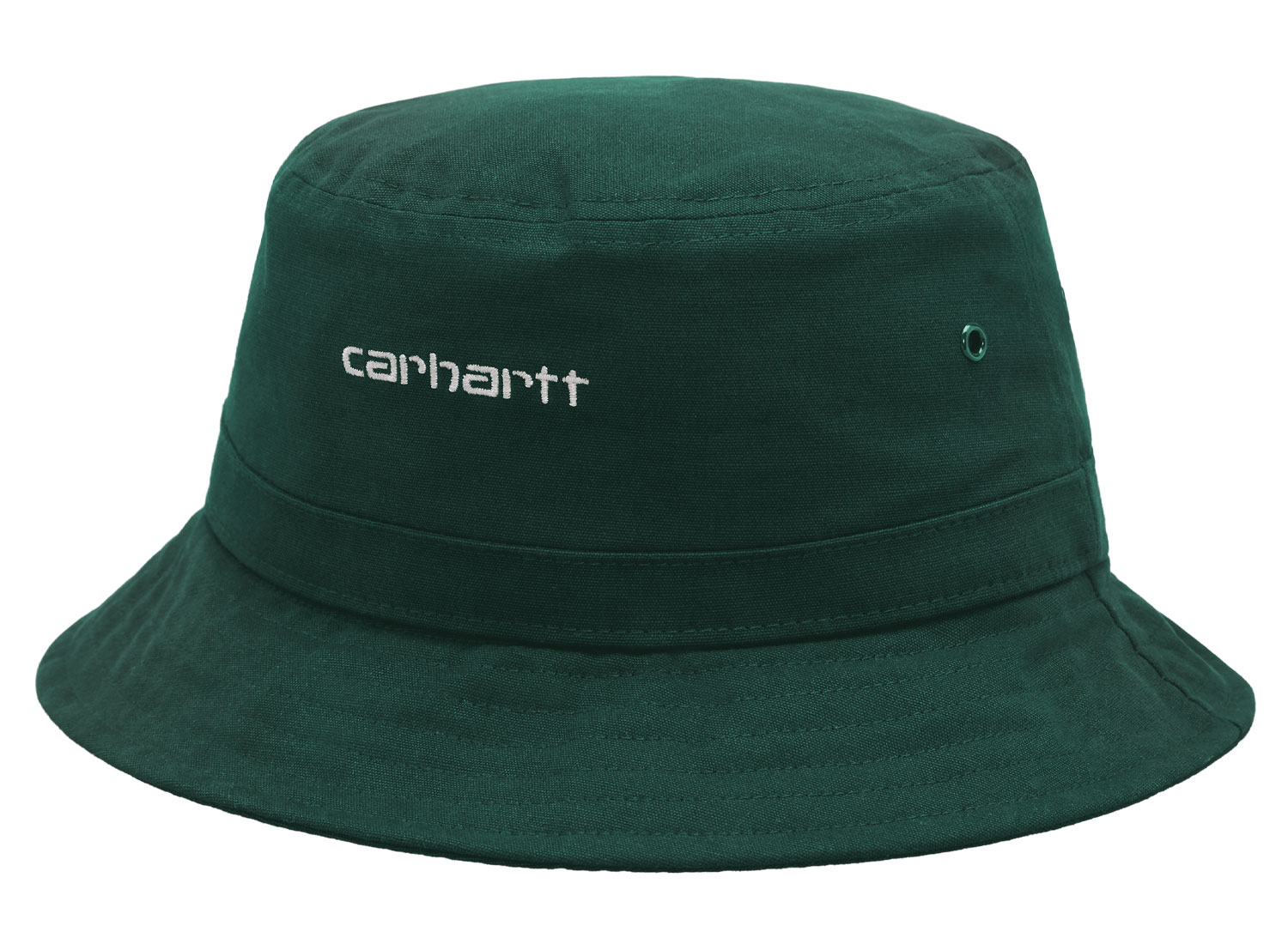 Carhartt Script Bucket Hat Treehouse / White I029937