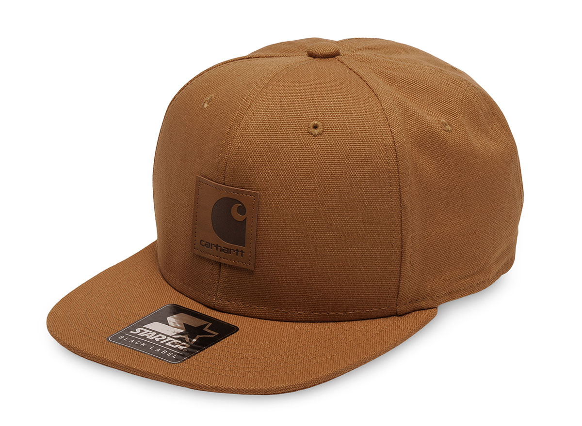 Carhartt WIP Logo Starter Cap Hamilton Brown
