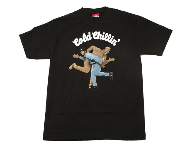 COLD CHILLIN DUO BLACK TEE SHIRT