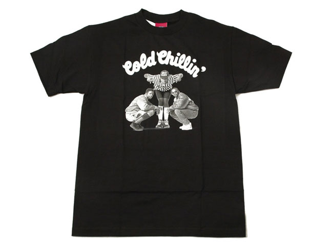 COLD CHILLIN TRIO BLACK TEE SHIRT