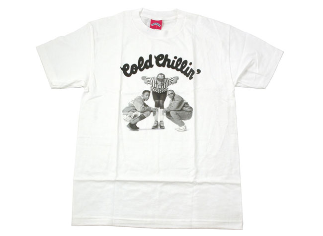 COLD CHILLIN TRIO WHITE TEE SHIRT