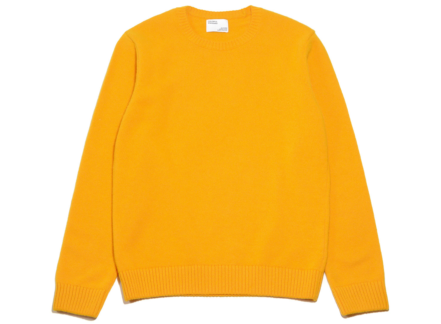 Colorful Standard Merino Wool Crew Burned Yellow