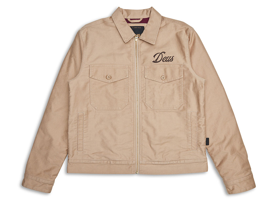 Deus Ex Machina Ride Out Work Jacket Khaki