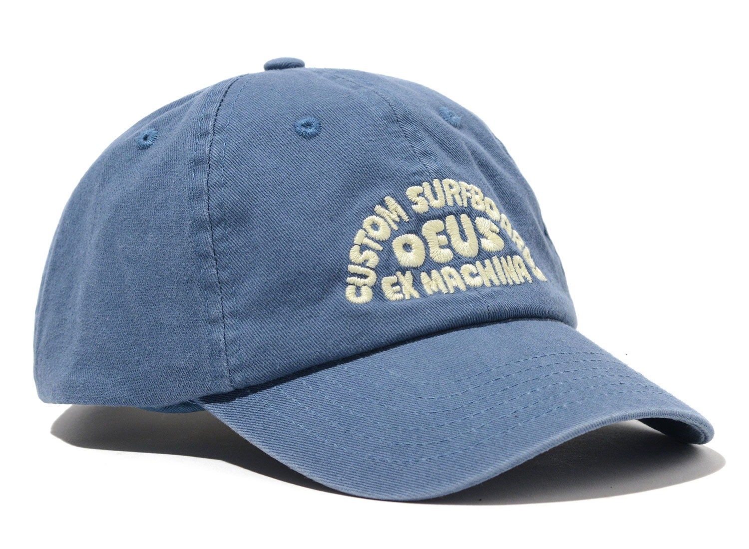 DEUS EX MACHINA LOCATIONS DAD CAP DUSTY BLUE