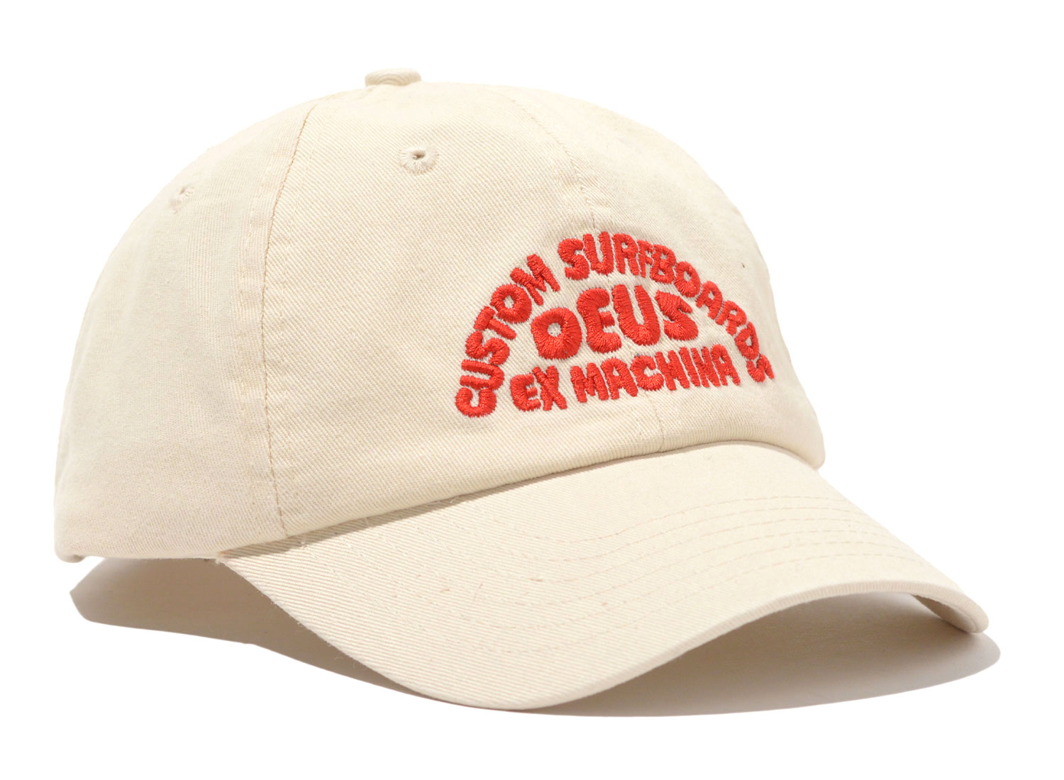 Deus Ex Machina Locations Dad Cap Dirty White
