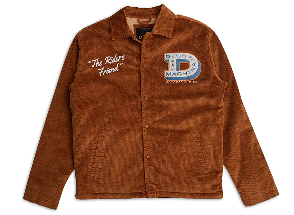 Deus Ex Machina Riders Friend Coach Jacket Tan