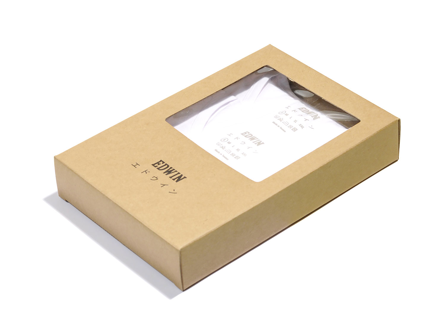 EDWIN DOUBLE PACK SS TEE WHITE