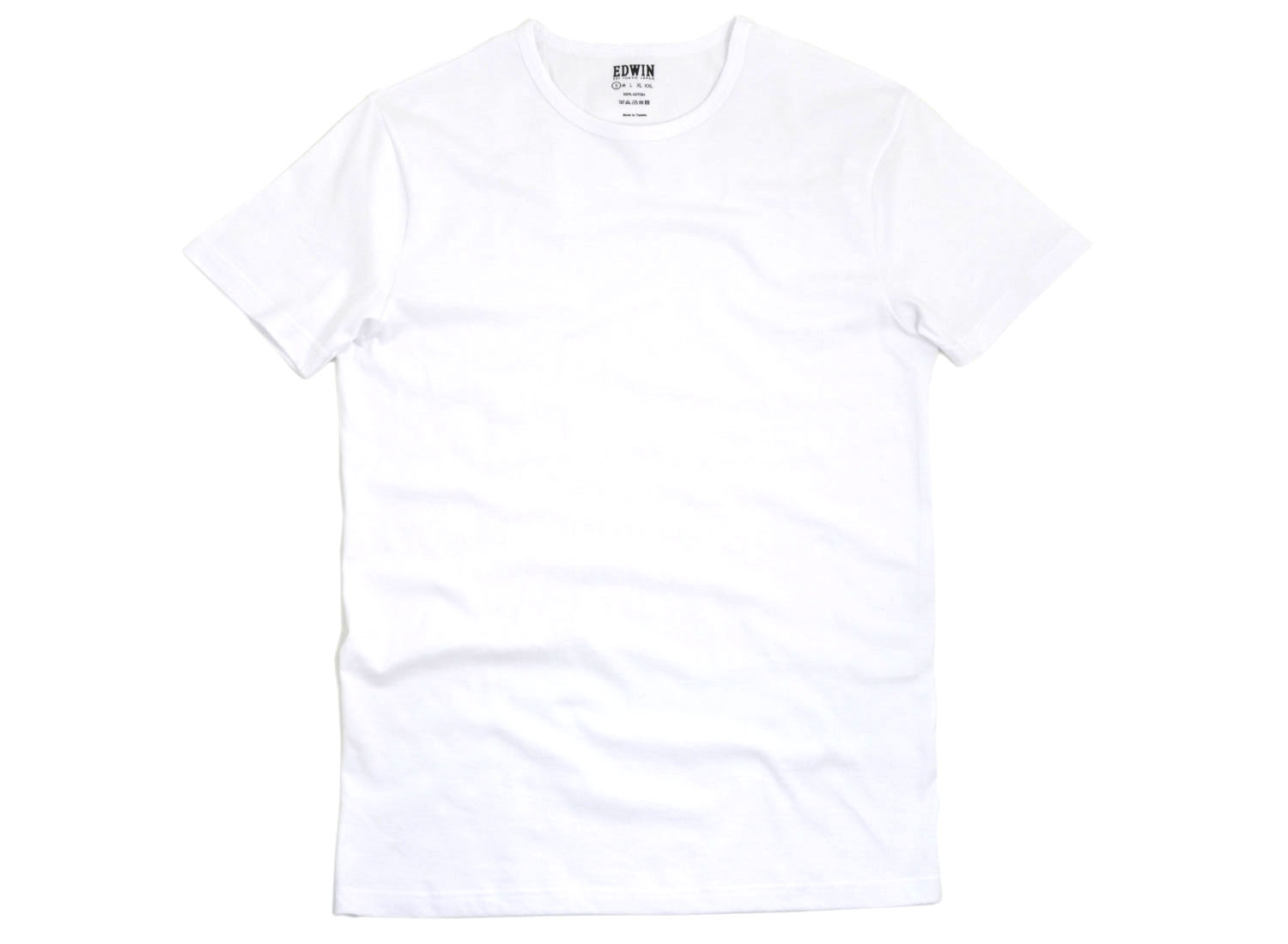 EDWIN DOUBLE PACK SS TEE WHITE