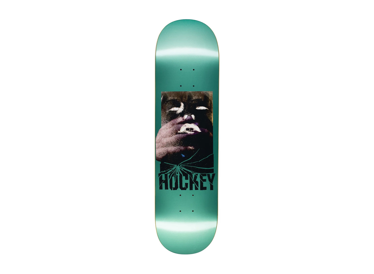 HOCKEY SKATEBOARDS MAC DECK GREEN