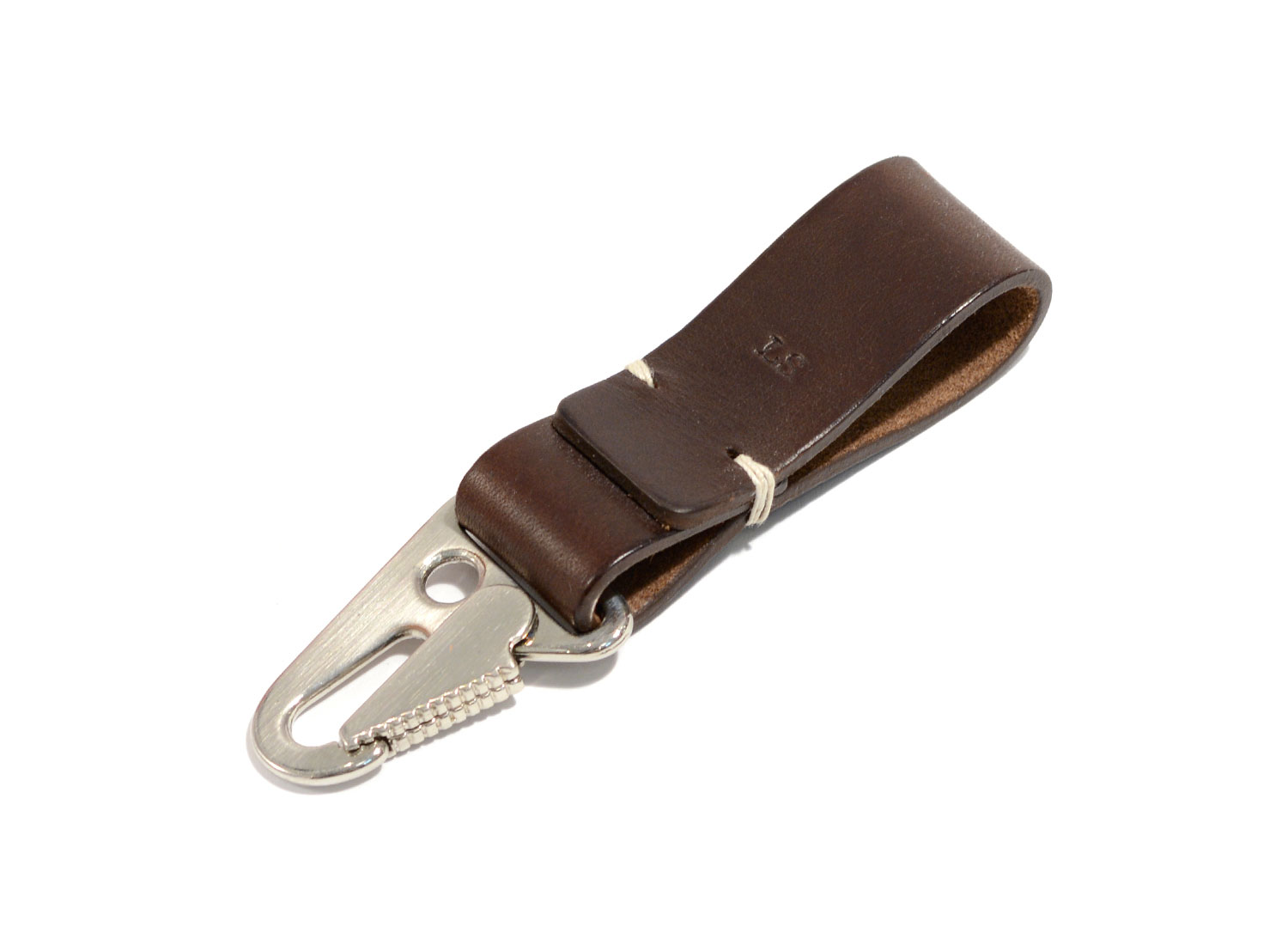 Le Sellier Portes Cles Mousqueton Chocolat