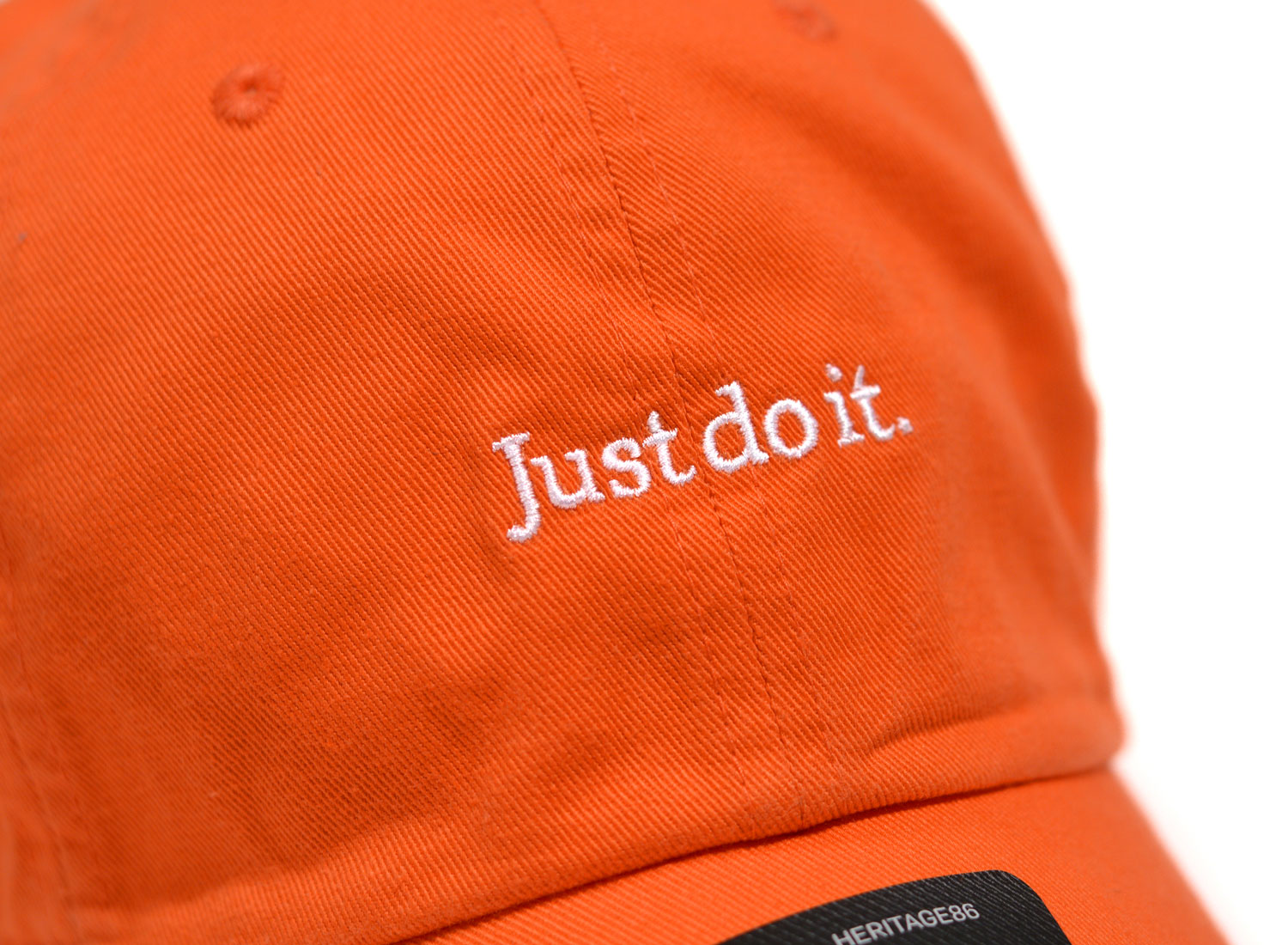 Nike Sportswear Heritage86 Cap JDI Wash Orange CQ9512-842