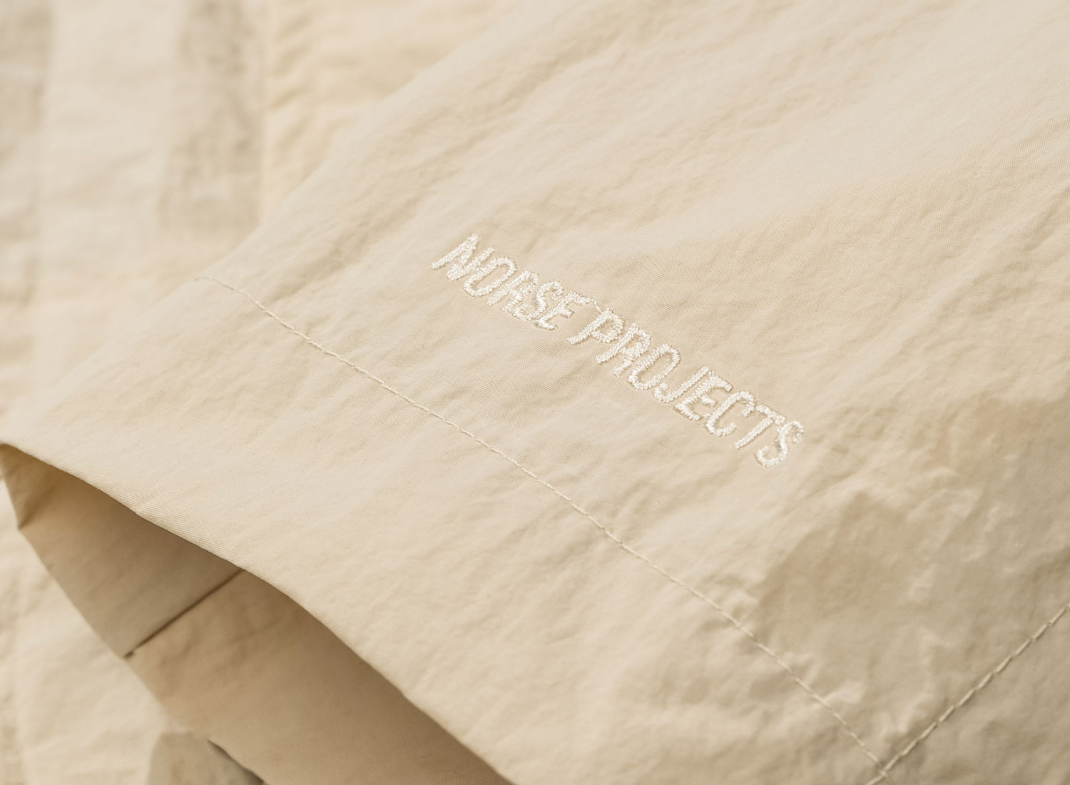 NORSE PROJECTS THORSTEN PACKABLE SHIRT OATMEAL