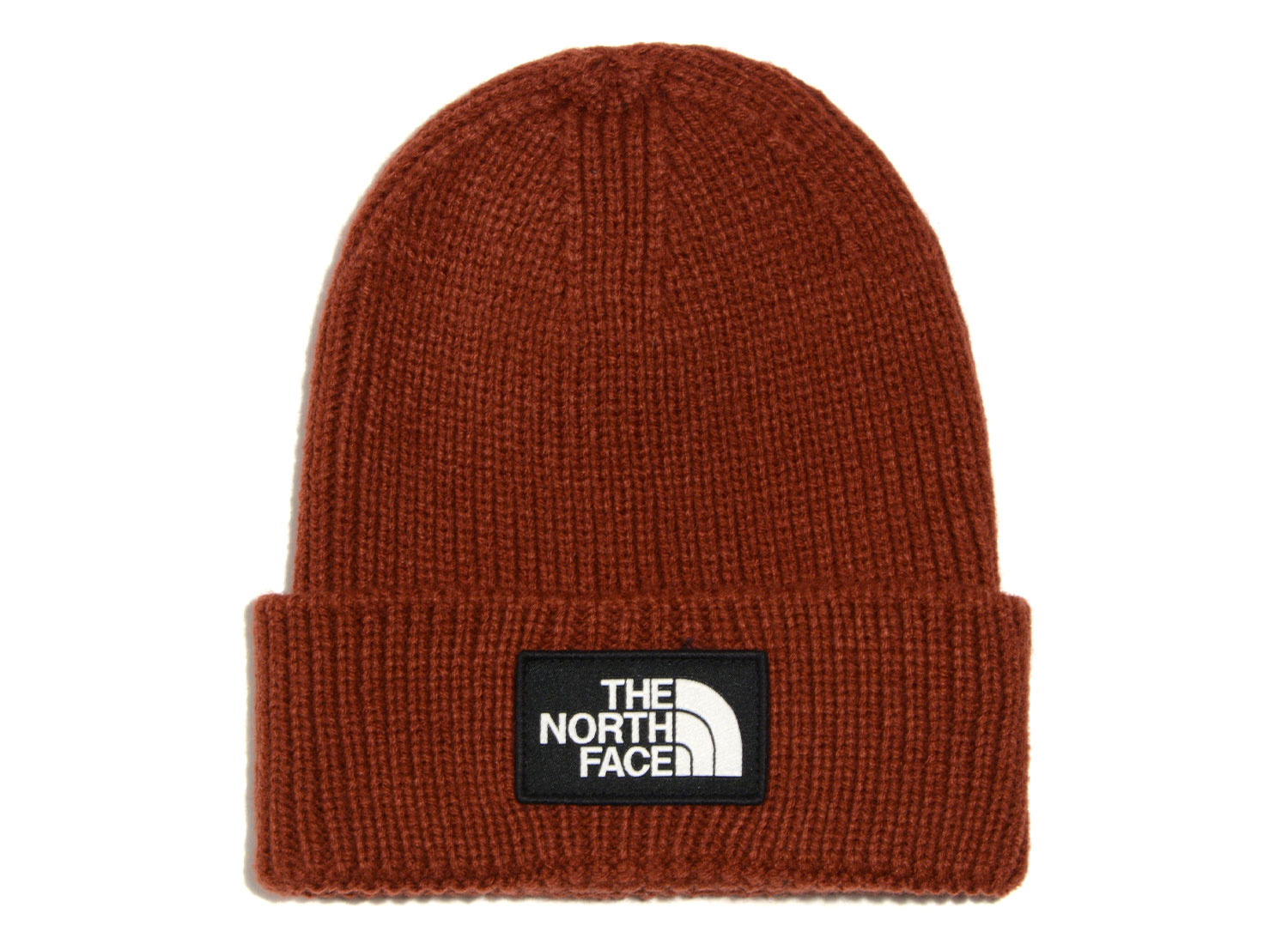 The North Face Logo Box Cuff Brick House Red