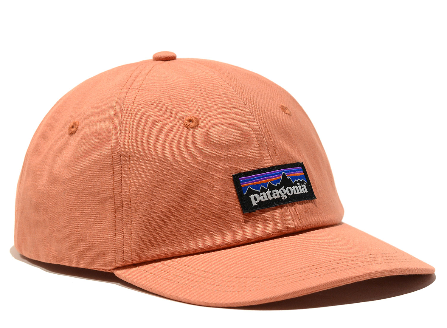 PATAGONIA P-6 LABEL TRAD CAP QUARTZ CORAL