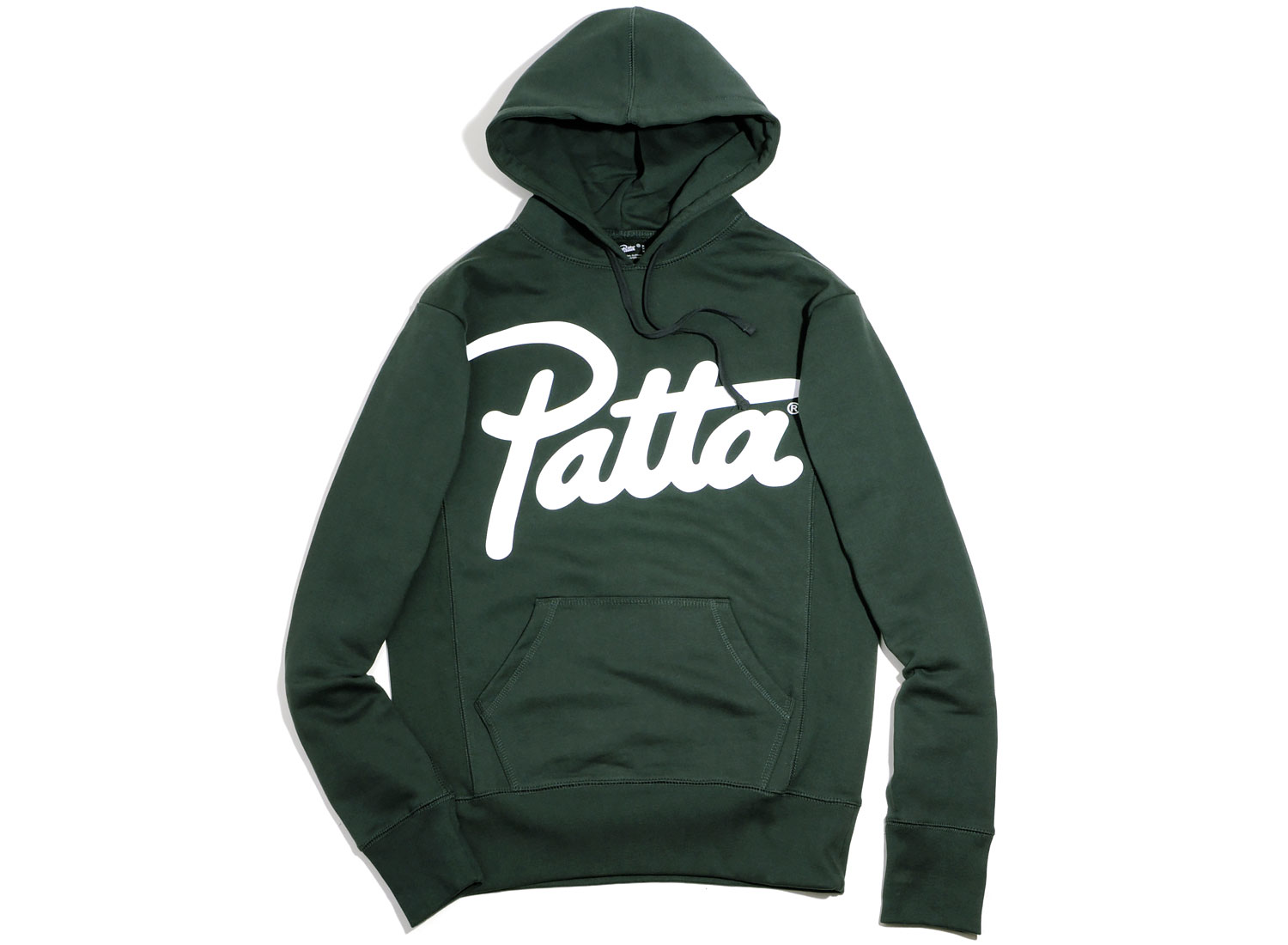Patta Script Logo Hooded Sweater Scarab