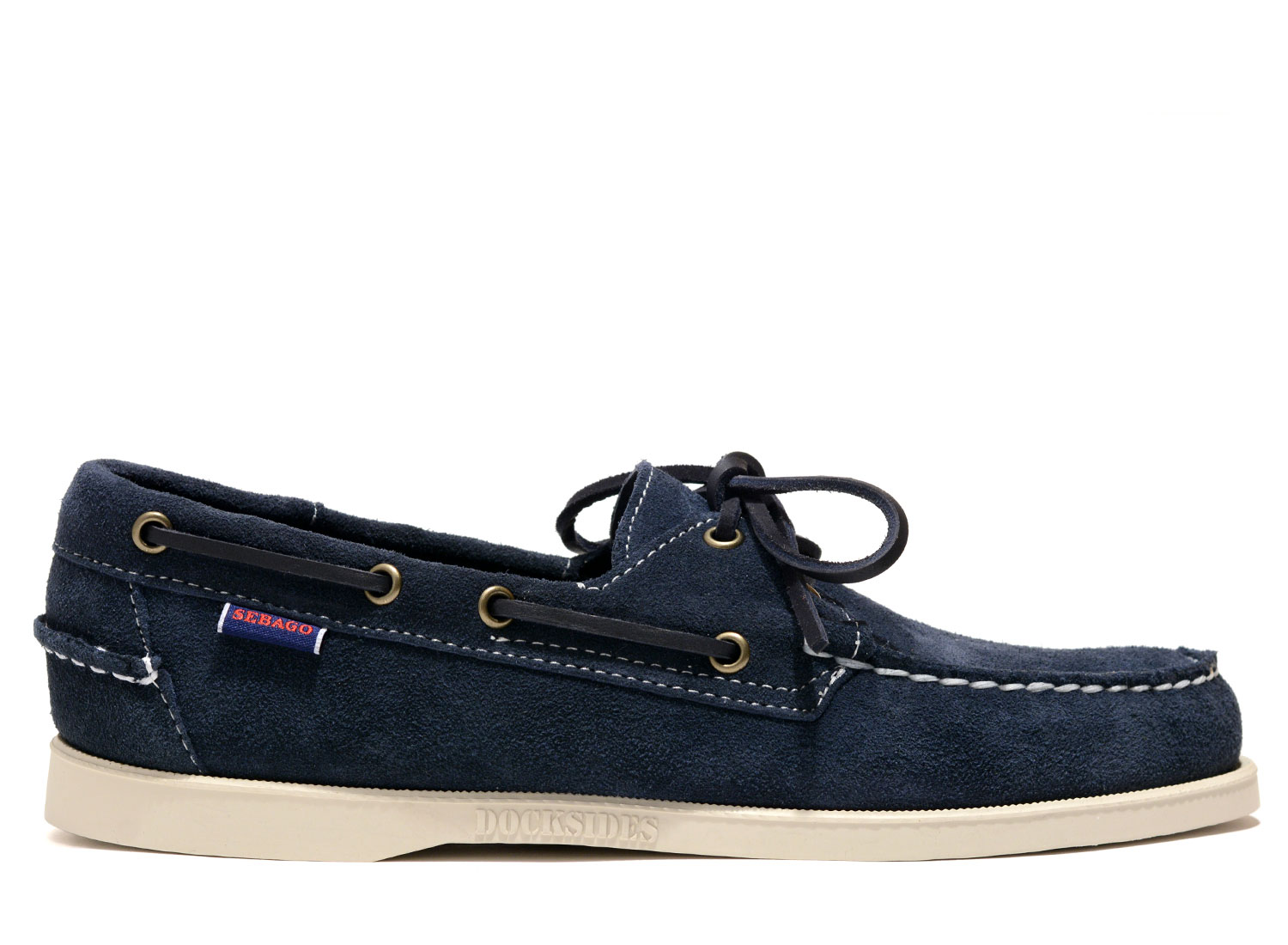 Sebago Docksides Portland Suede Blue Universe