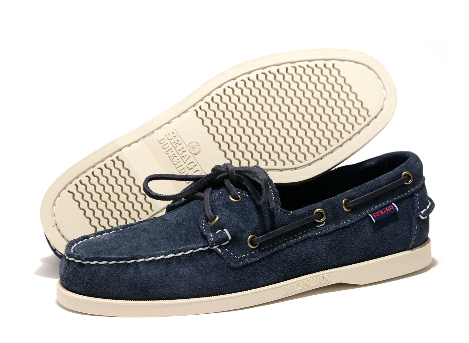 SEBAGO DOCKSIDES PORTLAND SUEDE BLUE UNIVERSE