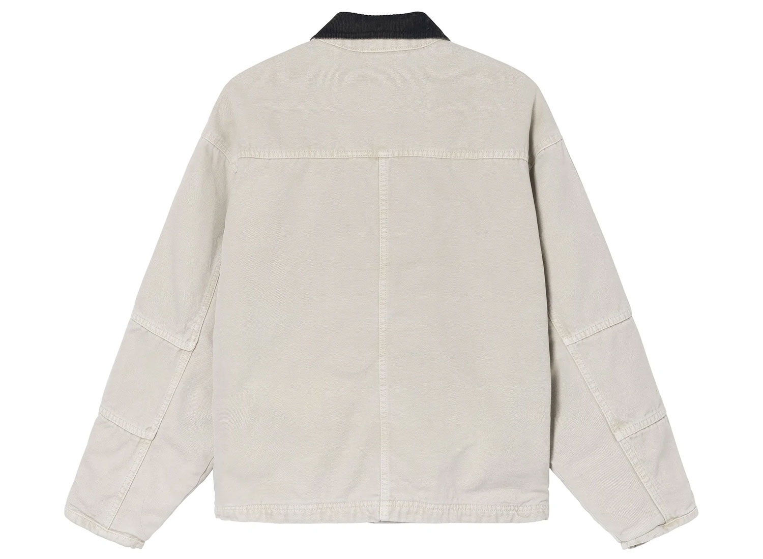 Stussy Washed Canvas Shop Jacket Bone