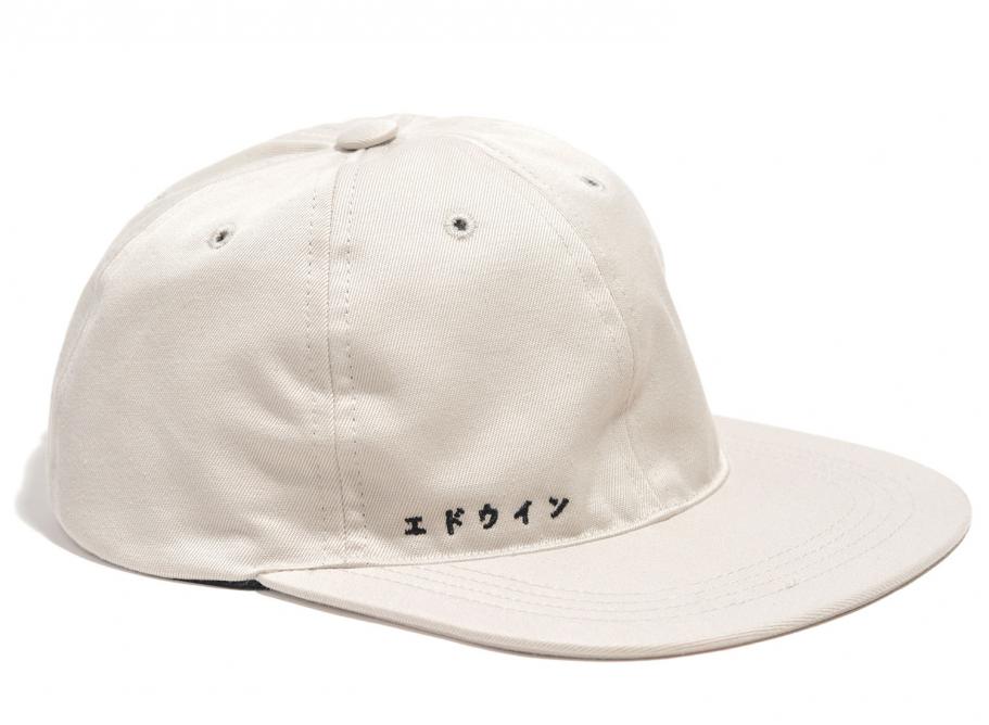 edwin katakana cap beige