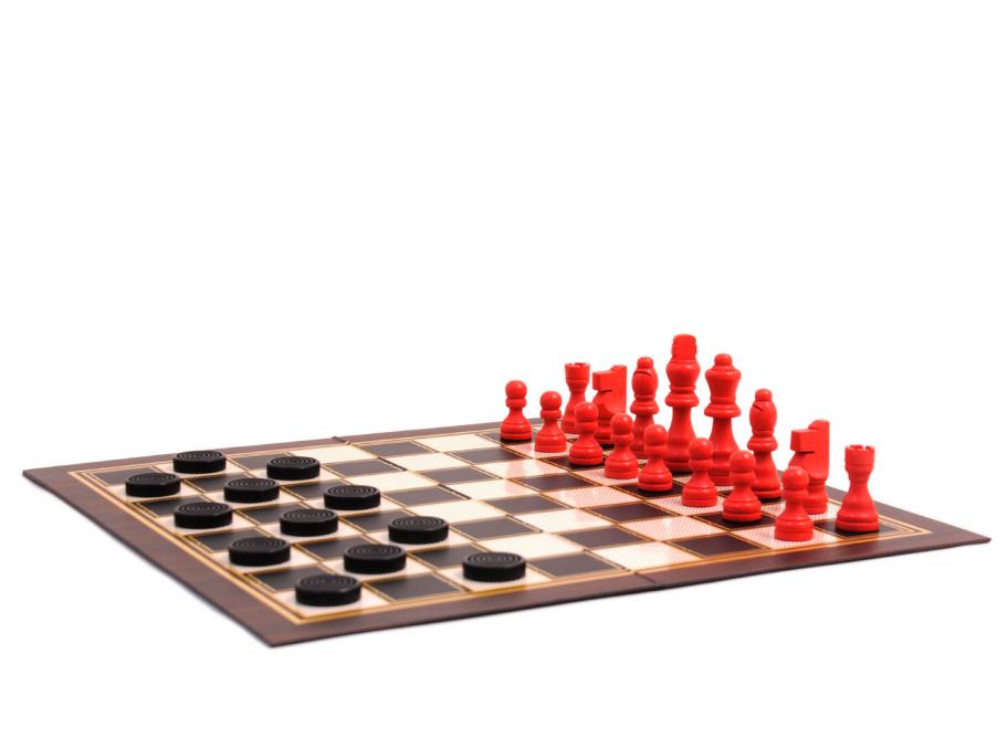 Chess plus checkers - dropprestige
